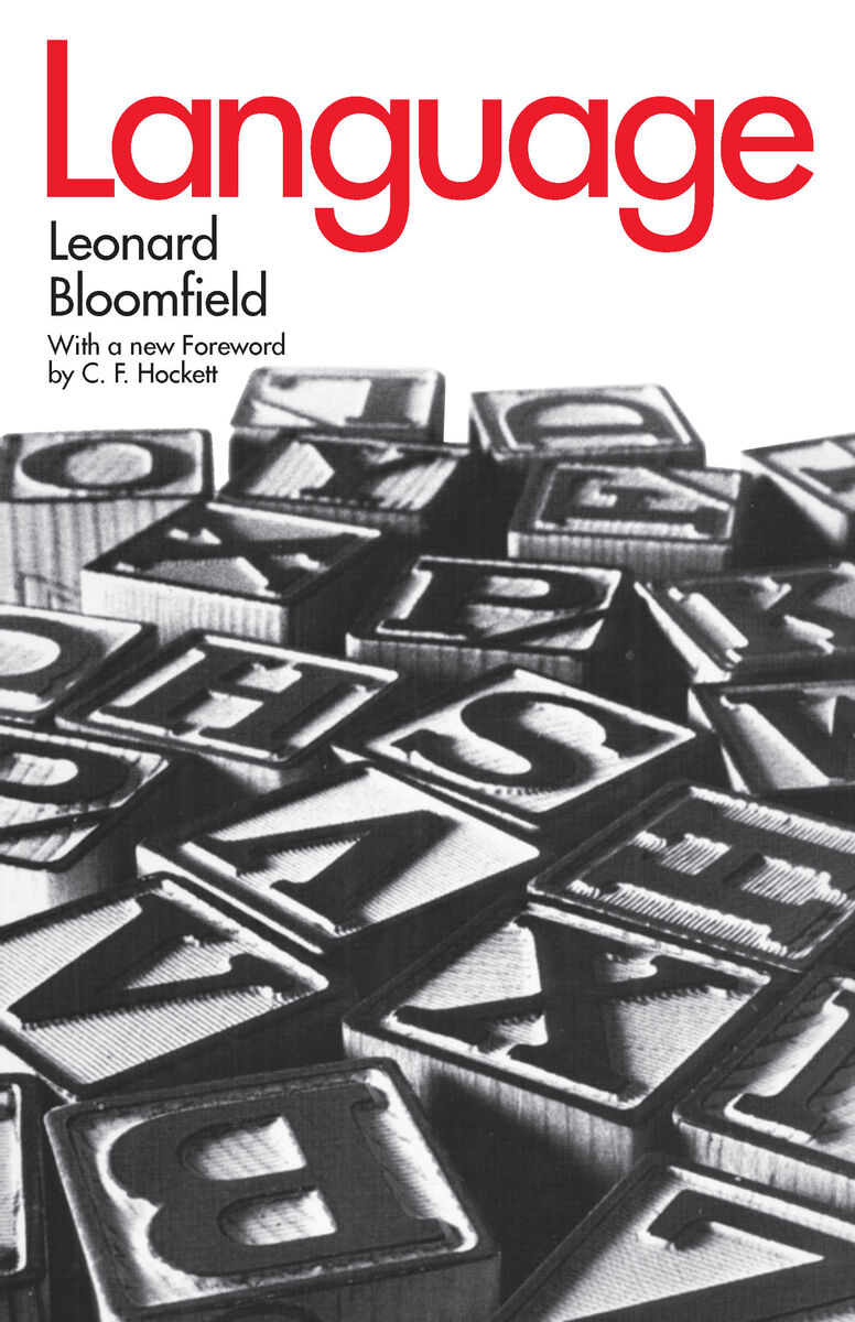 Language (9780226060675): Leonard Bloomfield - BiblioVault