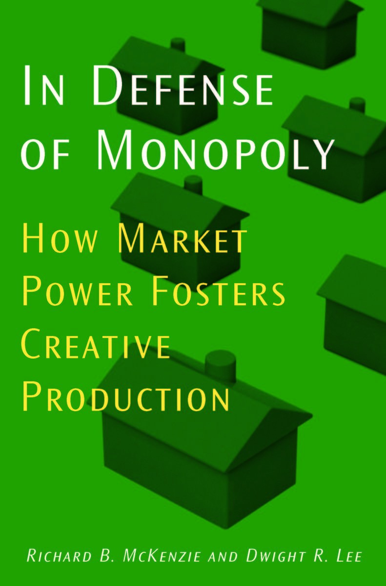 In Defense of Monopoly: How Market Power Fosters Creative Production ...