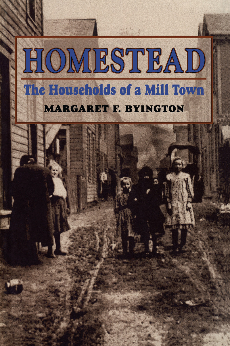 Homestead: The Households of a Mill Town (9780822973959): Margaret ...